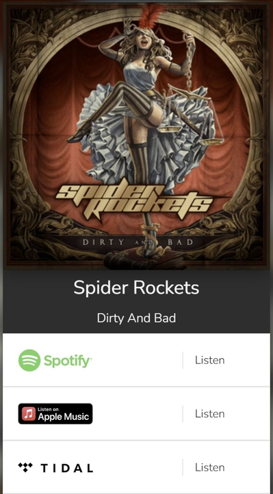 Spider Rockets Concerts & Live Tour Dates: 2025-2026 Tickets | Bandsintown