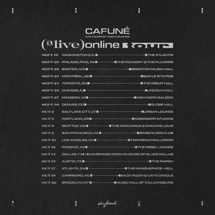 Cafuné Concerts & Live Tour Dates: 2025-2026 Tickets | Bandsintown