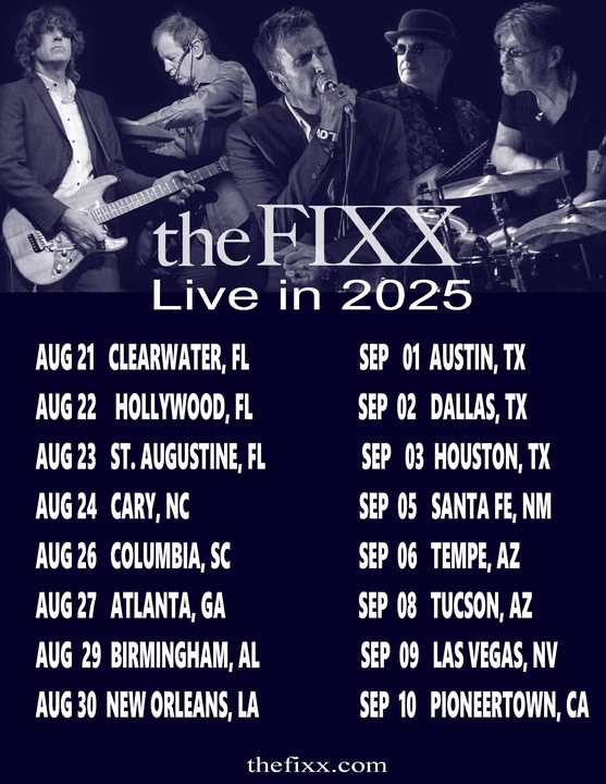 The Fixx Concerts & Live Tour Dates: 2025-2026 Tickets | Bandsintown
