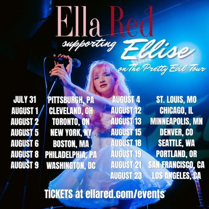 Ella Red Concerts & Live Tour Dates: 2026-2027 Tickets | Bandsintown