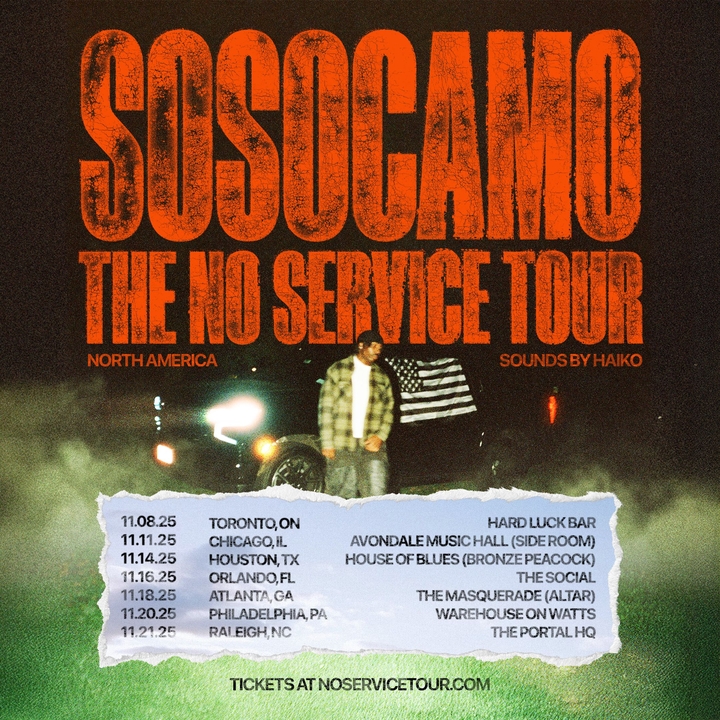 sosocamo Concerts & Live Tour Dates: 2026-2027 Tickets | Bandsintown