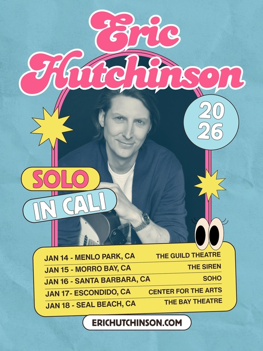 Eric Hutchinson Concerts & Live Tour Dates: 2025-2026 Tickets | Bandsintown