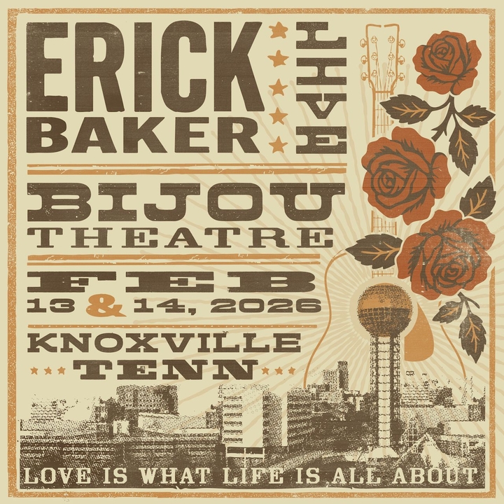 Erick Baker Concerts & Live Tour Dates: 2026-2027 Tickets | Bandsintown