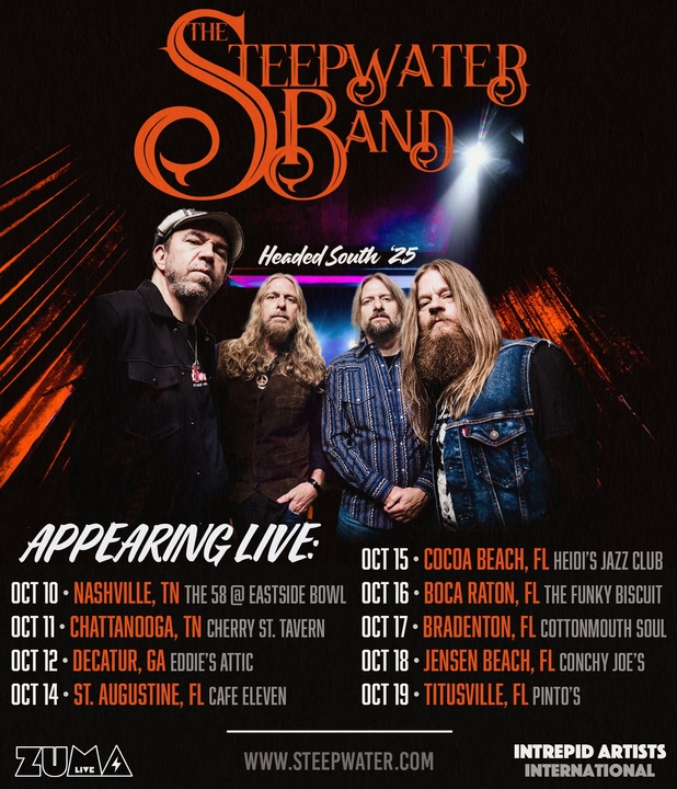 The Steepwater Band Concerts & Live Tour Dates: 2026-2027 Tickets ...