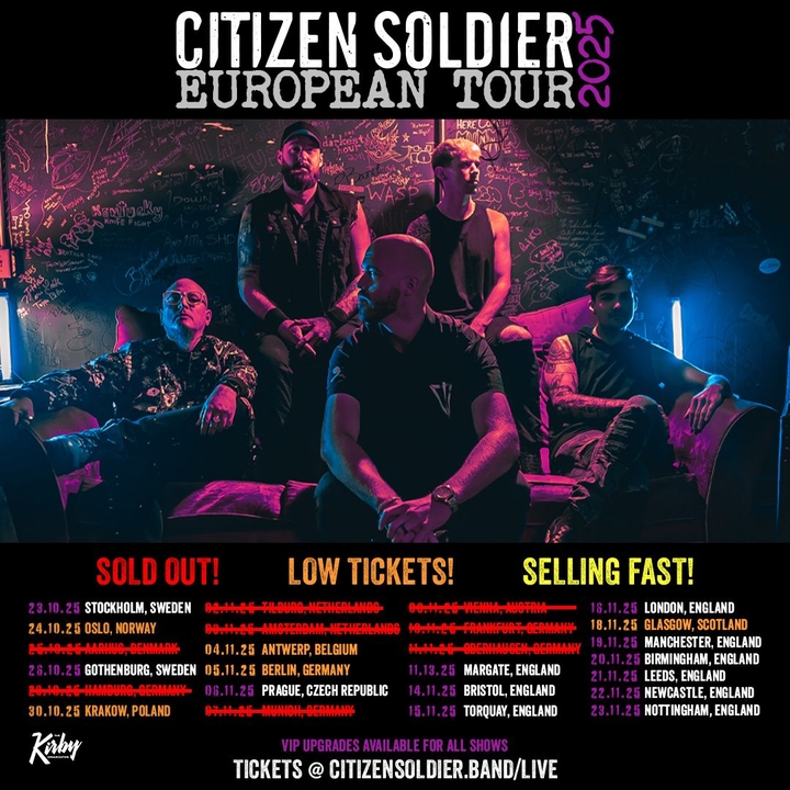 Citizen Soldier Concerts & Live Tour Dates: 2026-2027 Tickets | Bandsintown