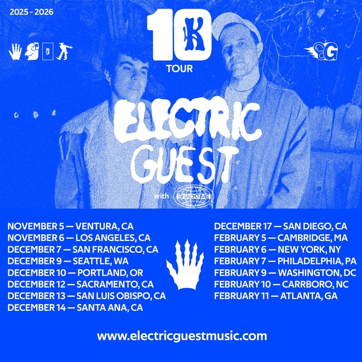 Electric Guest Concerts & Live Tour Dates: 2026-2027 Tickets | Bandsintown