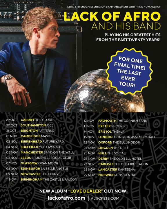 Lack Of Afro Concerts & Live Tour Dates: 2026-2027 Tickets | Bandsintown