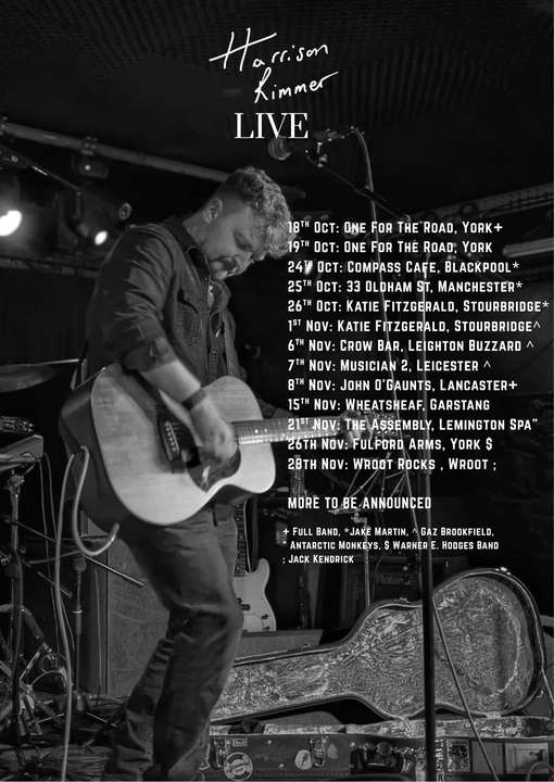 Harrison Rimmer Concerts & Live Tour Dates: 2025-2026 Tickets | Bandsintown