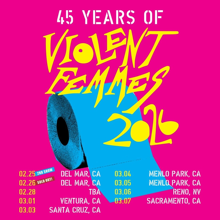 Violent Femmes Concerts & Live Tour Dates: 2026-2027 Tickets | Bandsintown