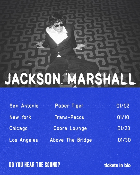 Jackson Marshall Concerts & Live Tour Dates: 2026-2027 Tickets ...