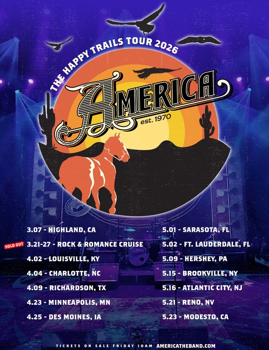 America Concerts & Live Tour Dates: 2026-2027 Tickets | Bandsintown