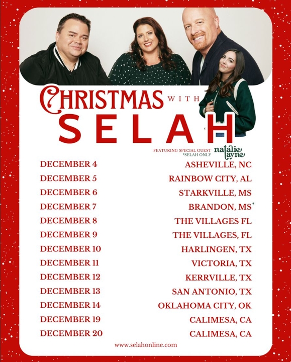 Selah Concerts & Live Tour Dates: 2026-2027 Tickets | Bandsintown