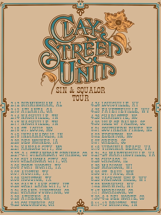 Clay Street Unit Concerts & Live Tour Dates: 2026-2027 Tickets ...