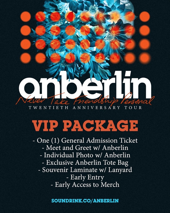Anberlin Concerts & Live Tour Dates: 2026-2027 Tickets | Bandsintown