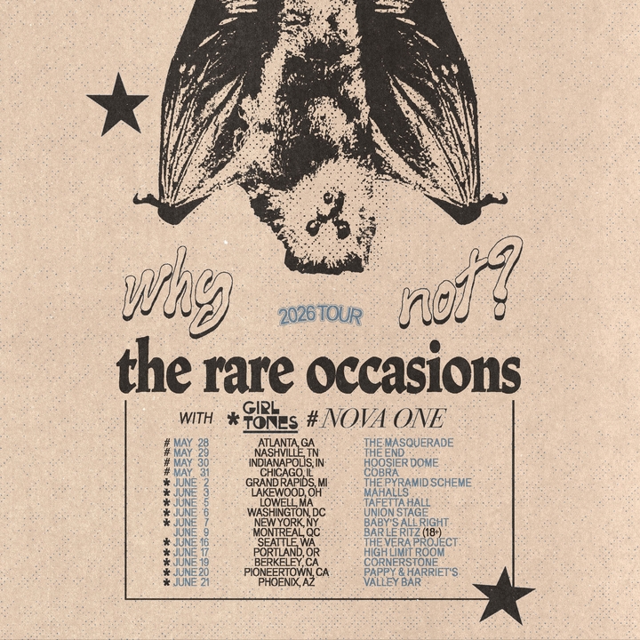The Rare Occasions Concerts & Live Tour Dates: 2026-2027 Tickets ...