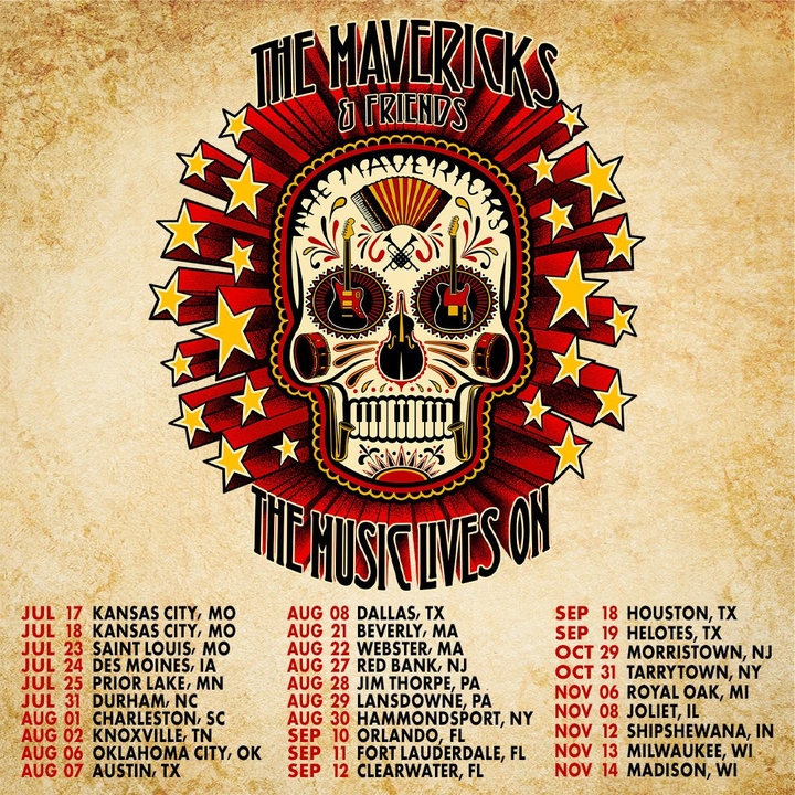The Mavericks Concerts & Live Tour Dates: 2026-2027 Tickets | Bandsintown