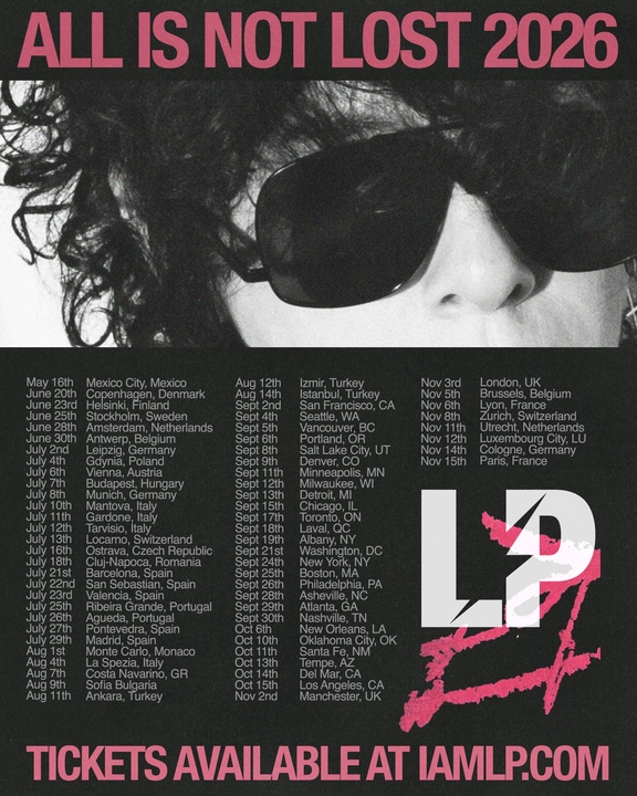 LP Concerts & Live Tour Dates: 2026-2027 Tickets | Bandsintown
