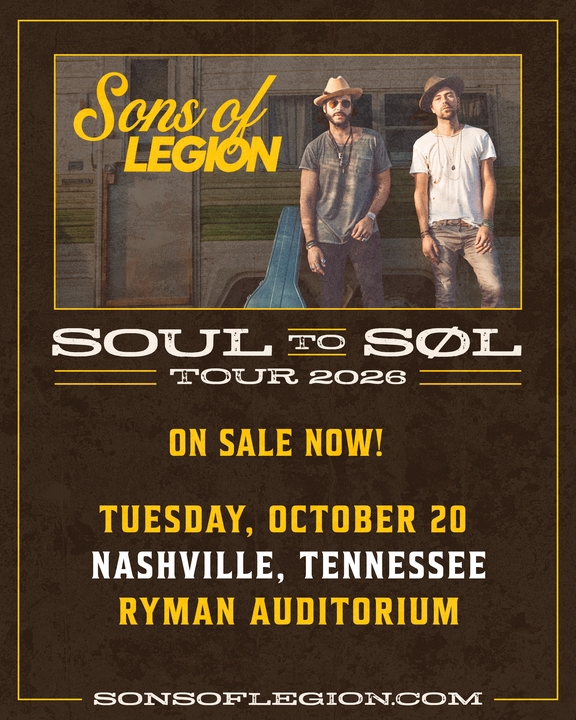 Sons of Legion Concerts & Live Tour Dates: 2026-2027 Tickets | Bandsintown