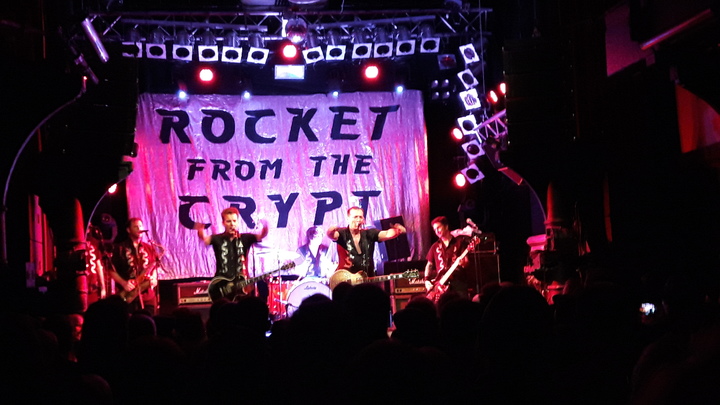 Rocket From The Crypt Logo Coop 1993 Rocket From The Crypt Concert
