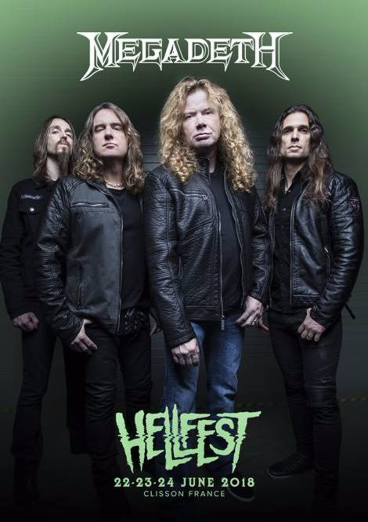 Bandsintown | Megadeth Tickets - Hellfest Open Air Festival, Jun 24, 2018