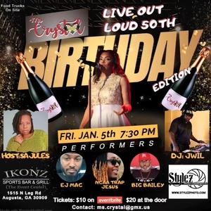 BiG BaileyAugusta チケット, Ikonz Sportsbar & Grill2024年1月5日 | Bandsintown