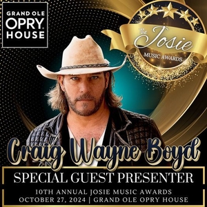 Craig Wayne Boyd Nashville Tickets, Grand Ole Opry House Oct 27, 2024 ...