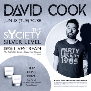 David Cookのライブ配信コンサート 2024年6月18日 | Bandsintown
