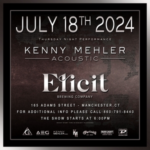 Kenny Mehler Manchester Entradas, Elicit Brewing Co 18 de julio de 2024 ...