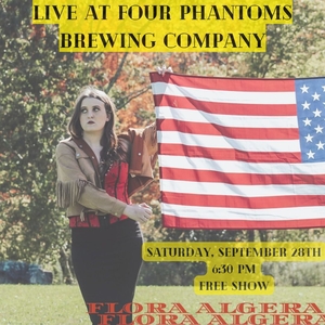 Flora Algera Greenfield Tickets, Four Phantoms Brewing Company Sep 28, 2024 | Bandsintown