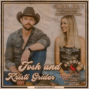 Josh Grider New Braunfels Tickets, The Redbird Listening Room Jul 07 ...