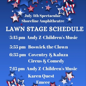 Andy Z Mountain View Tickets, Shoreline Amphitheatre Jul 04, 2024 ...