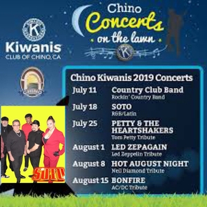 SOTO Band Chino Tickets, Chino City Hall Jul 11, 2024 | Bandsintown