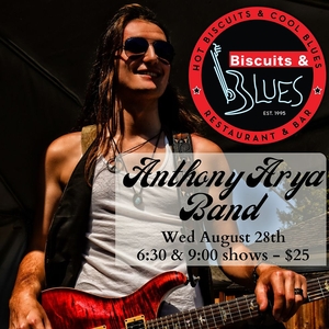 Anthony Arya San Francisco Tickets, Biscuits & Blues Aug 28, 2024 ...