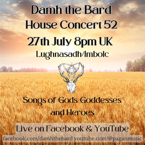 Damh the Bard’s Live Stream Concert Jul 27, 2024 | Bandsintown