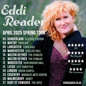 Eddi Reader Manchester Tickets, The Stoller Hall Apr 06, 2025 | Bandsintown