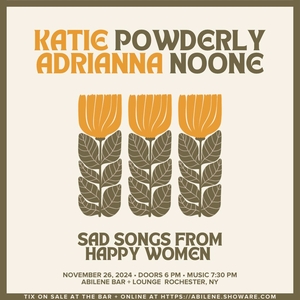 Katie Powderly Rochester Tickets, Abilene Nov 26, 2024 | Bandsintown