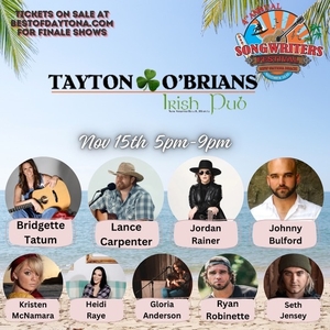 Kristen McNamara New Smyrna Beach Tickets, Tayton O'Brians Nov 15, 2024 ...