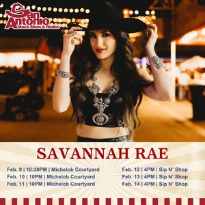 Savannah Rae San Antonio Tickets, San Antonio Stock Show & Rodeo Feb 10 ...