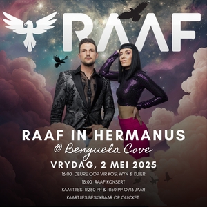 RAAF Hermanus Tickets, Benguela Cove Lagoon Wine Estate May 02, 2025 ...