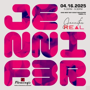 Jennifer Real Tampa Tickets, Fleming’s Prime Steakhouse & Wine Bar Apr ...
