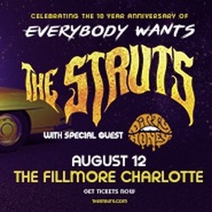 The Struts Charlotte Tickets, The Fillmore Charlotte Aug 12, 2025 ...