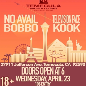 KooK Temecula Tickets, Temecula Sports Lounge/Restaurant Apr 23, 2025 ...