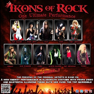 Ikons of Rock Las Vegas Tickets, Hard Rock Live Las Vegas (in Hard Rock ...
