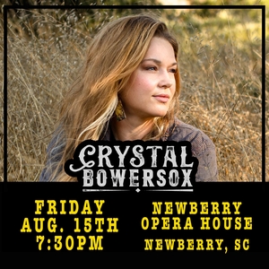 Crystal Bowersox Newberry Tickets, Newberry Opera House Aug 15, 2025 ...