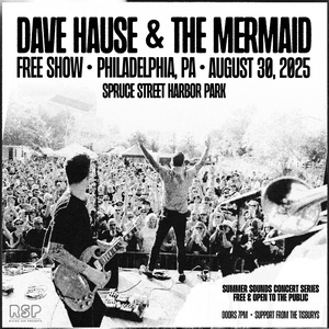 Dave Hause Philadelphia Tickets, Spruce Street Harbor Park Aug 30, 2025 ...
