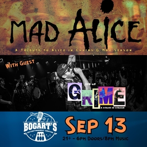 Mad Alice: A Tribute to Alice in Chains & Mad Season Apple Valley ...