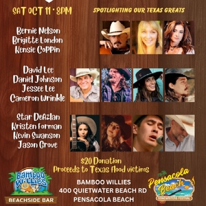 Cameron Wrinkle Pensacola Bch Tickets, Bamboo Willie's Beachside Bar ...