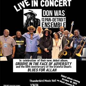 Don Was Pittsburgh Tickets, Thunderbird Café & Music Hall Jan 16, 2026 ...