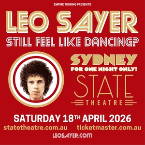 Leo Sayer Sydney Tickets, State Theatre Apr 18, 2026 | Bandsintown