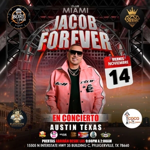 Jacob Forever Pflugerville Tickets, Club Miami & Coco Beach Club ATX ...